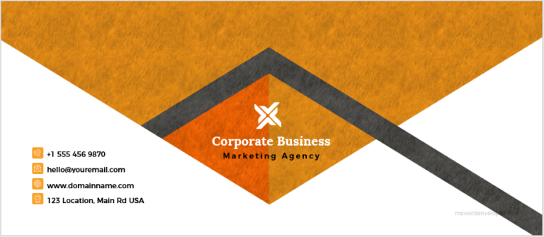 20 Free Printable Envelope Templates for Word | Download