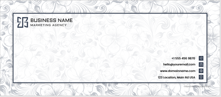 100+ Printable Envelope Designs for MS Word | Download