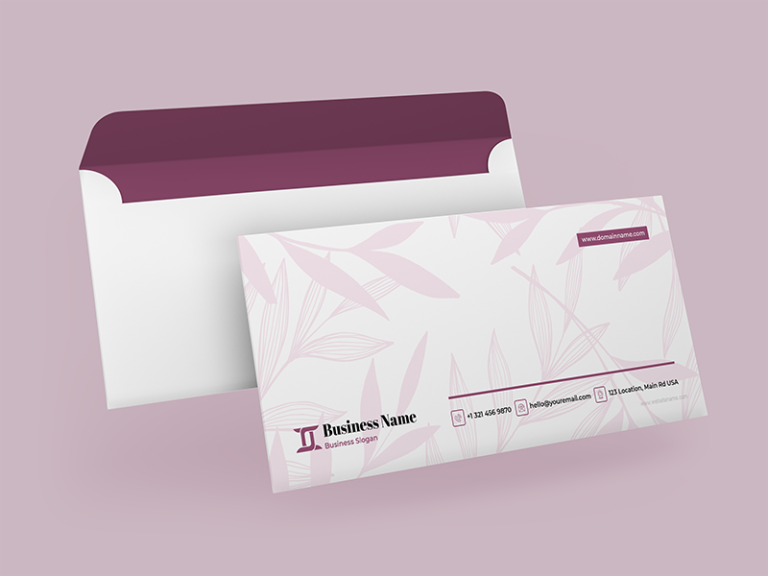 Sleek and Modern Business Envelope Designs | Download 20+